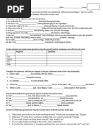 Thanksgiving Fill in The Blank Story | PDF | Language Arts & Discipline ...