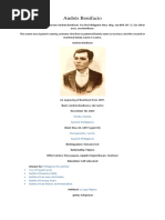 Andrés Bonifacio's Family Tree | PDF | Philippines–Spain Relations ...