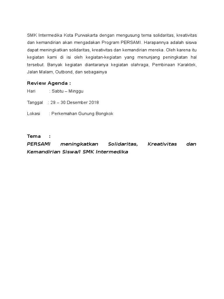 Proposal Dan LPJ Pramuka | PDF