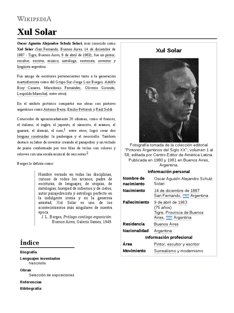 Xul Solar | PDF | Pinturas | Artes (general)