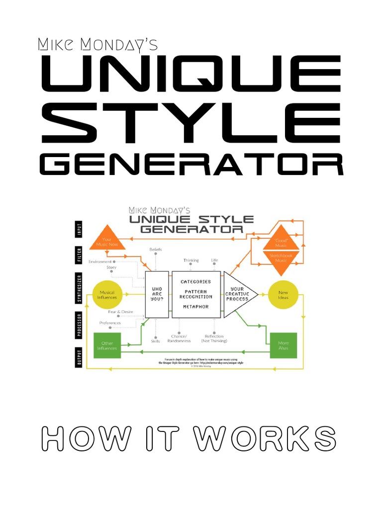 Unique Style Generator How It Works | PDF | Information | Publishing
