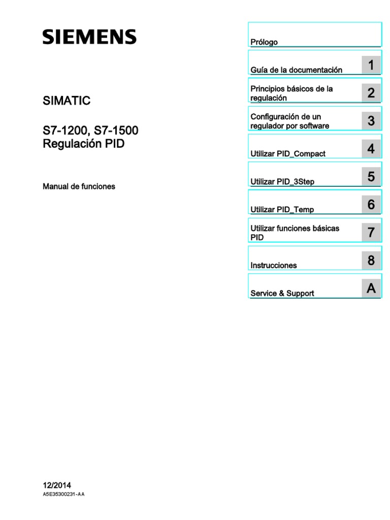 Control PID en Siemens | PDF | Software | Automatización