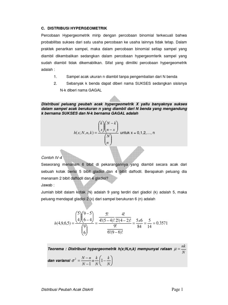 Materi Ke - 14 MK: STATMAT | PDF