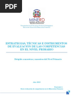 Informe de Aprendizaje Nivel Primario 2023-2024 | PDF
