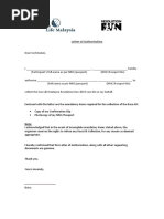 Annual Turnover Declaration Letter | PDF | Taxes | Signature
