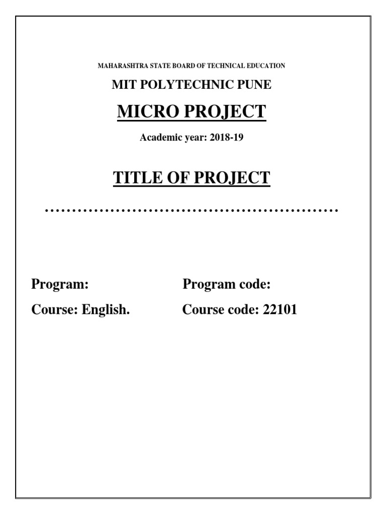 MICRO PROJECT FOR MAT English22101 PDF | PDF | Grammar | Semiotics