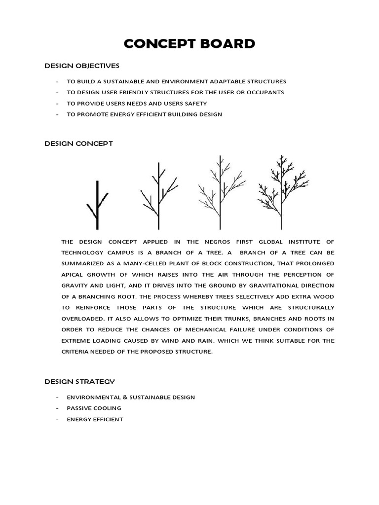Concept Board: Design Objectives | PDF
