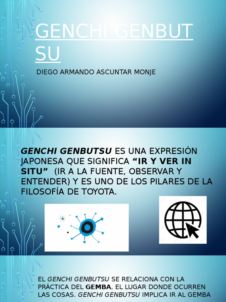 Genchi Genbutsu | PDF