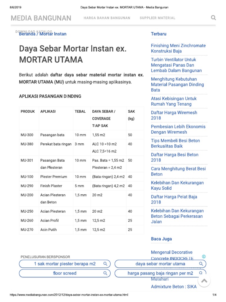 Daya Sebar MU | PDF