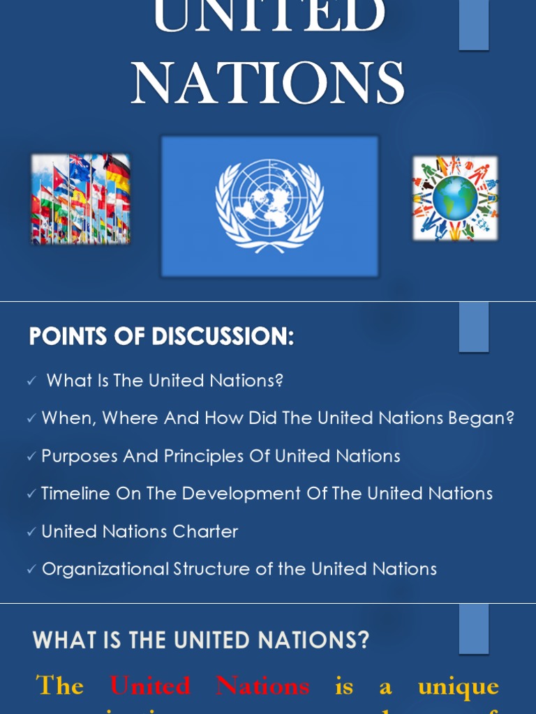 United Nation PPT Presentation | PDF | United Nations | International ...