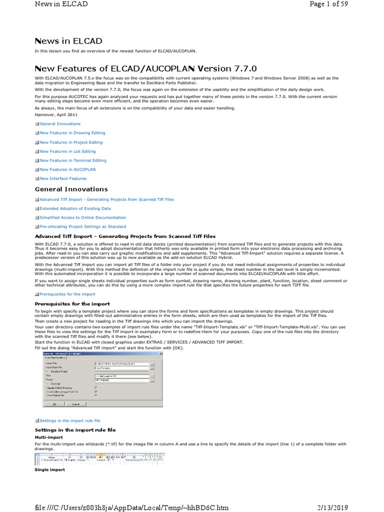 ELCAD | Download Free PDF | Computer File | Computer Terminal