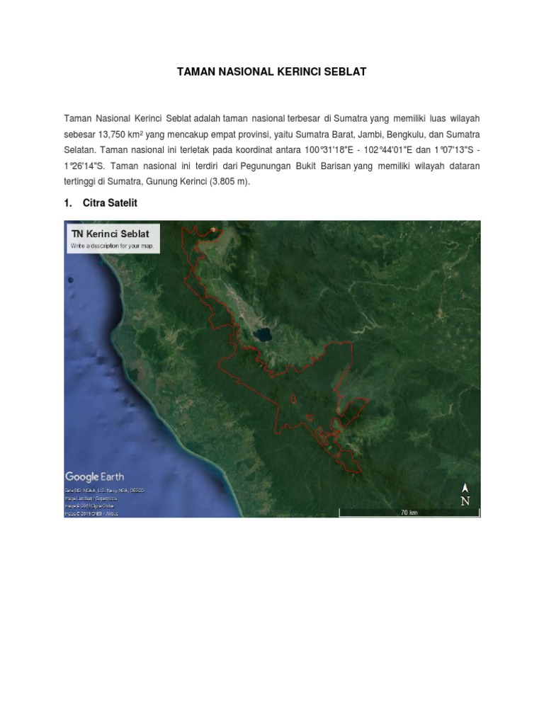 Taman Nasional Kerinci Seblat | PDF | Sains & Matematika