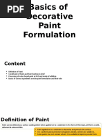 Manufacturing Process of Paints | PDF | Paint | Mill (Grinding)