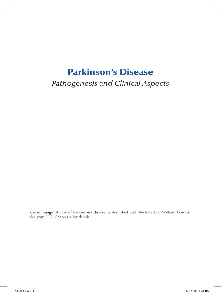 Parkinson's Disease Pathogenesis and Clinical Aspects | PDF | Parkinson ...