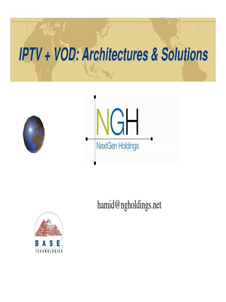 Iptv Over Hfc Pdf Pdf Iptv Video On Demand