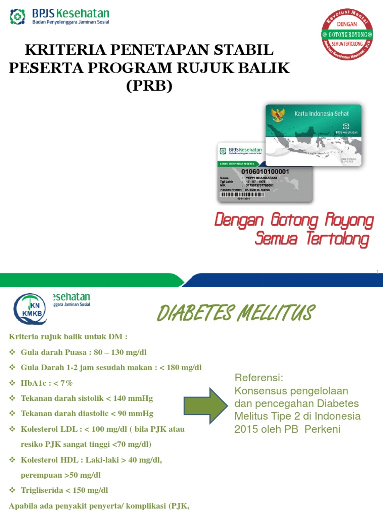Kriteria Stabil Penetapan Peserta PRB | PDF | Pengembangan Diri
