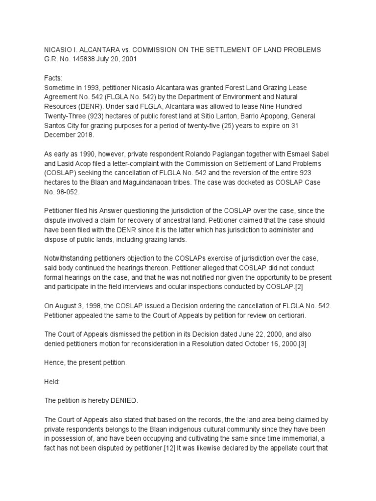 Case12 ALCANTARAvCOMMISSION MATOL | Descargar gratis PDF | Appeal ...