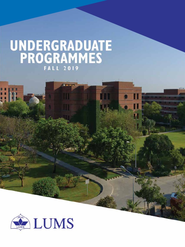 LUMS Undergraduate Experience Guide | PDF | English Studies | Sociology