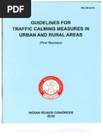 IRC-119-2015 - Guidelines For Traffic Safety Barriers PDF | PDF | Road ...
