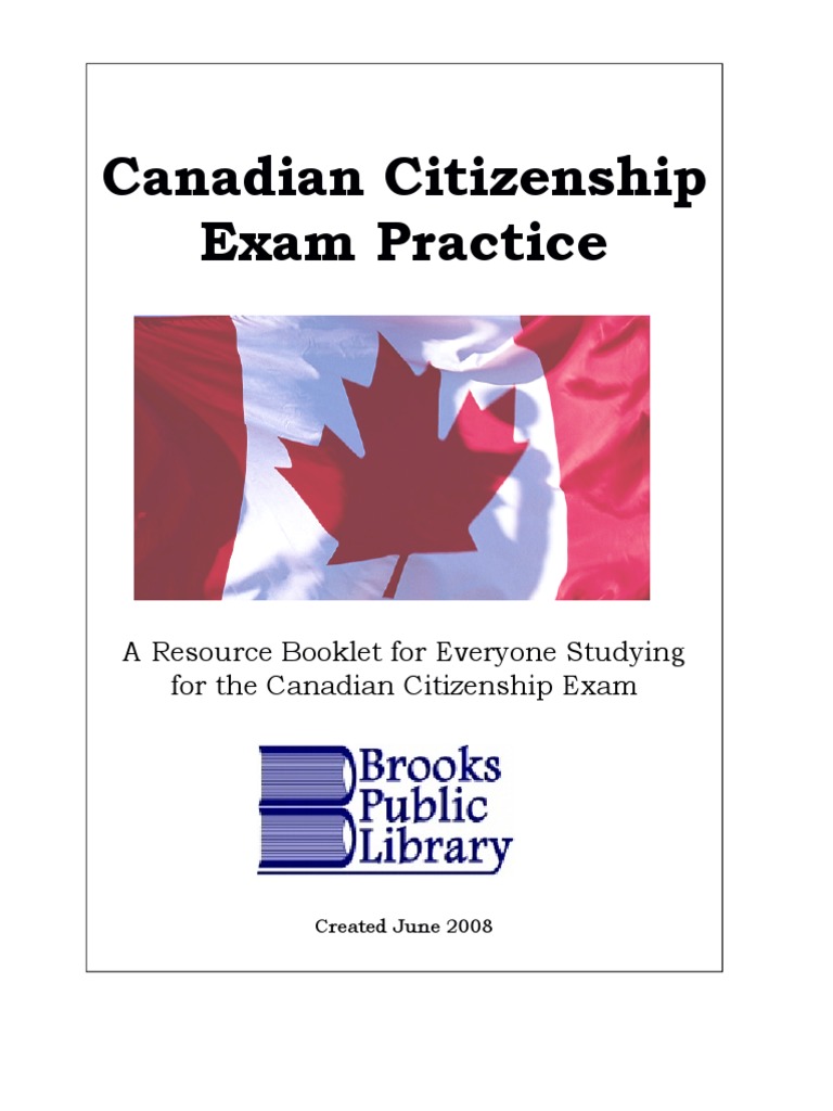 Alberta Citizenship Exam Practice Guide | PDF | Provinces And ...