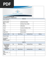 CV Form Seaman | PDF | Ships | Sailor