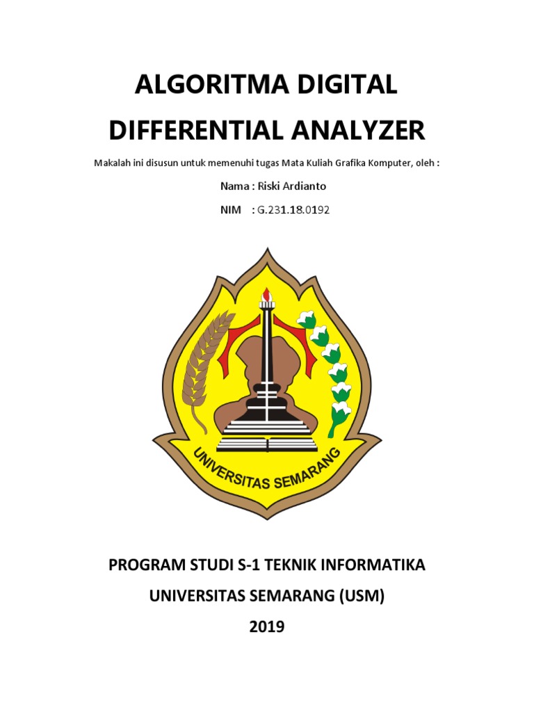 Algoritma Dda | PDF