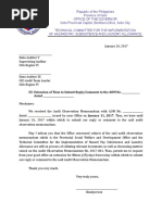 Response to Audit Observation Memorandum | PDF
