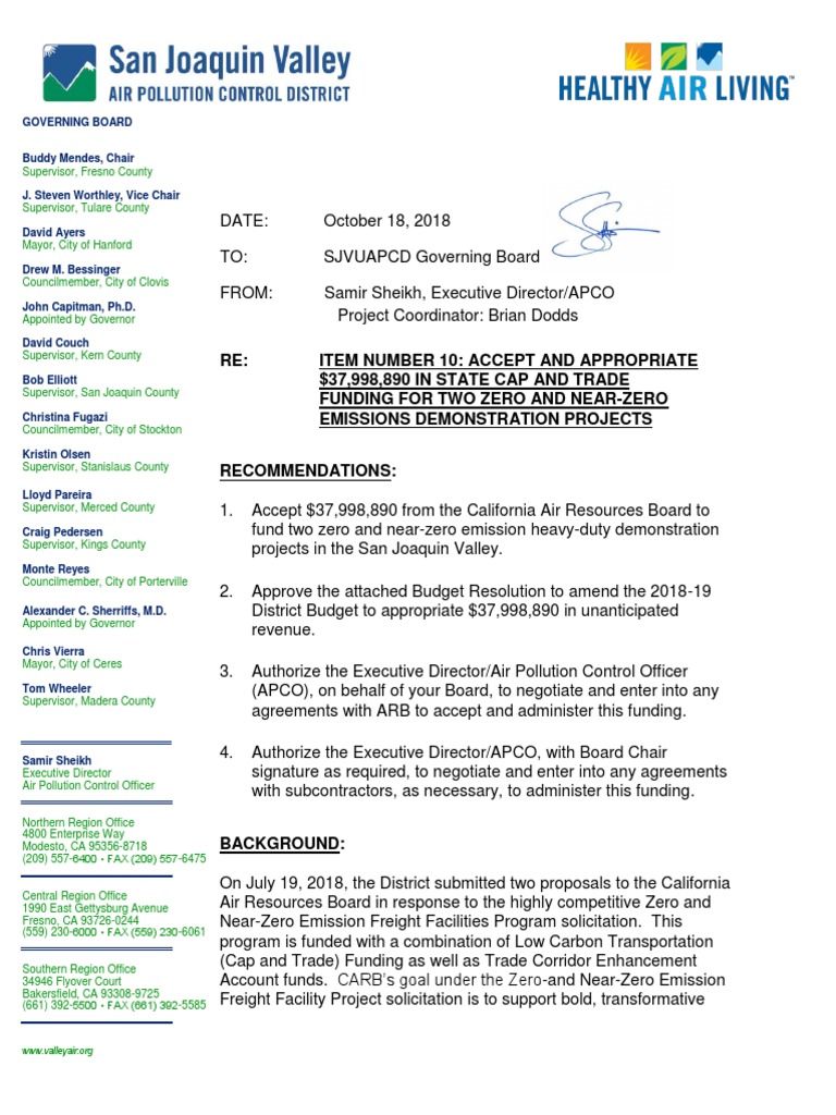 Zero and Near-Zero Emissions Demonstration Projects | PDF | Emissions ...