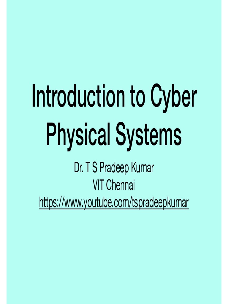 Cyber Physical Systems | PDF