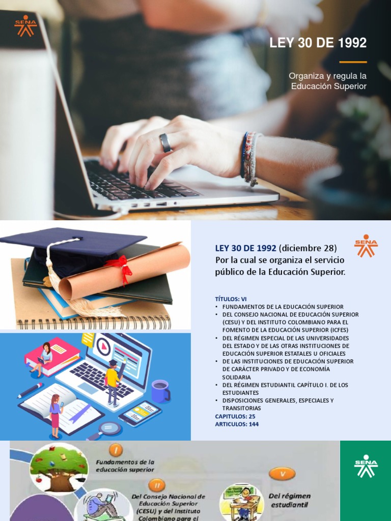 Ley 30 | PDF | Aprendizaje | Educación avanzada