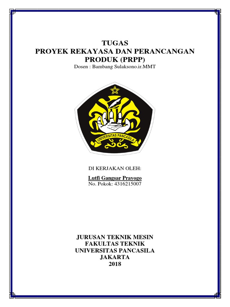 Tugas PRPP Cover | PDF