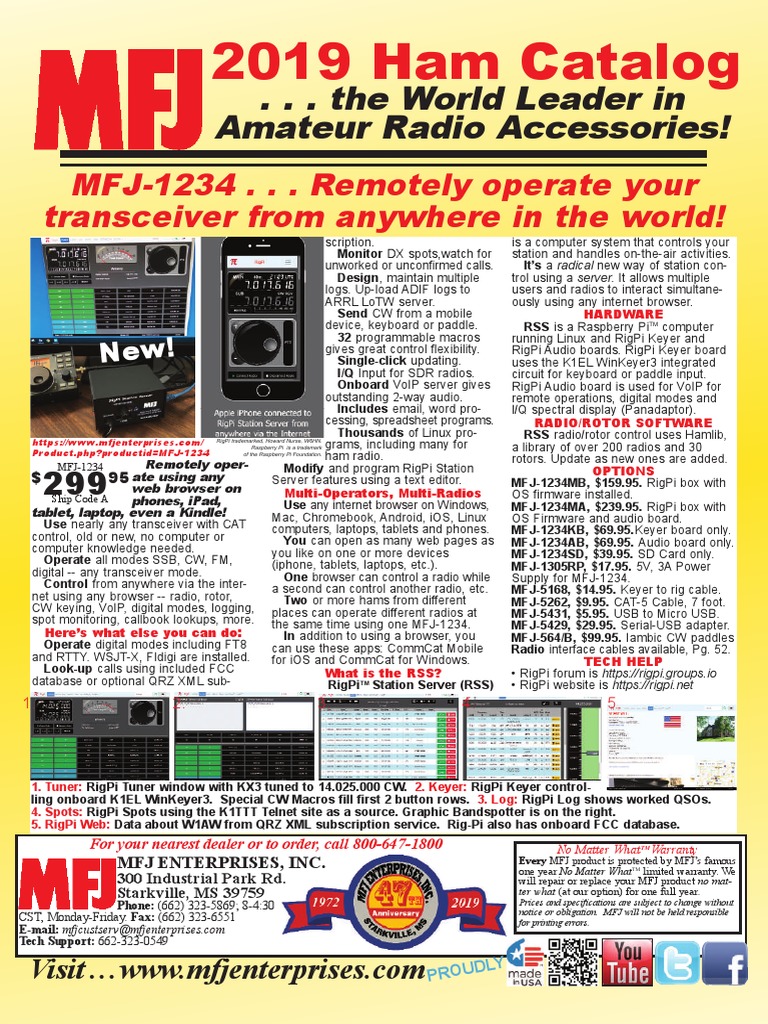 MFJ Catalog 2019 | PDF | Tablet Computer | Ios