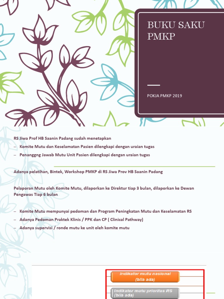 Buku Saku Pmkp-1 | PDF