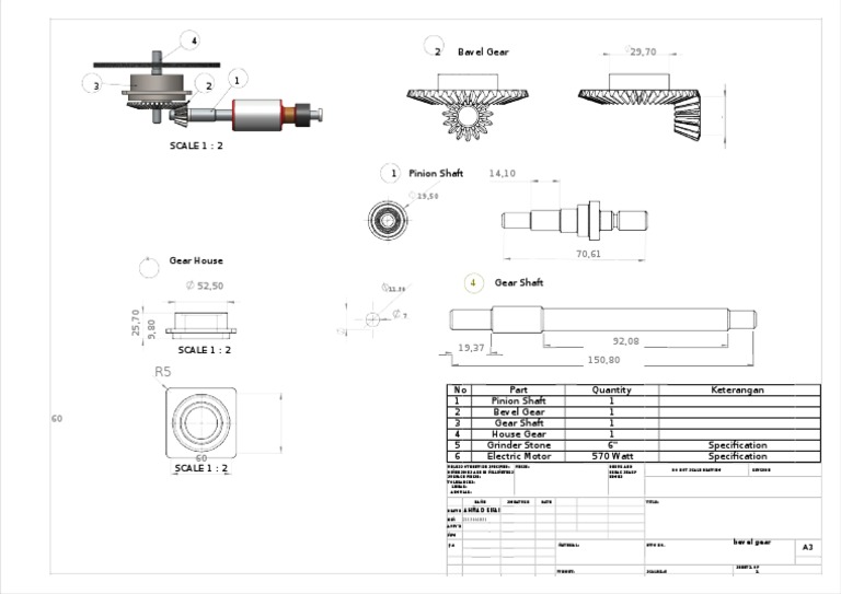 Bevel Gear | PDF | Gear | Kinematics