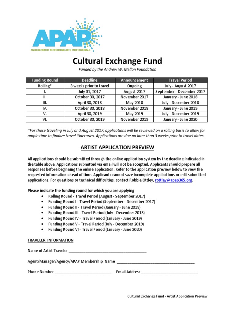 Cef Artist Application Preview Fluid Review Version | PDF | Per Diem ...