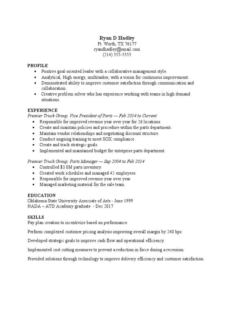 Final Resume | PDF