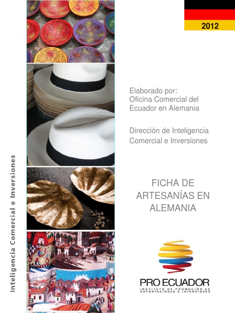 Análisis de Artesanías Ecuatorianas en Alemania | PDF | aduana | Arancel