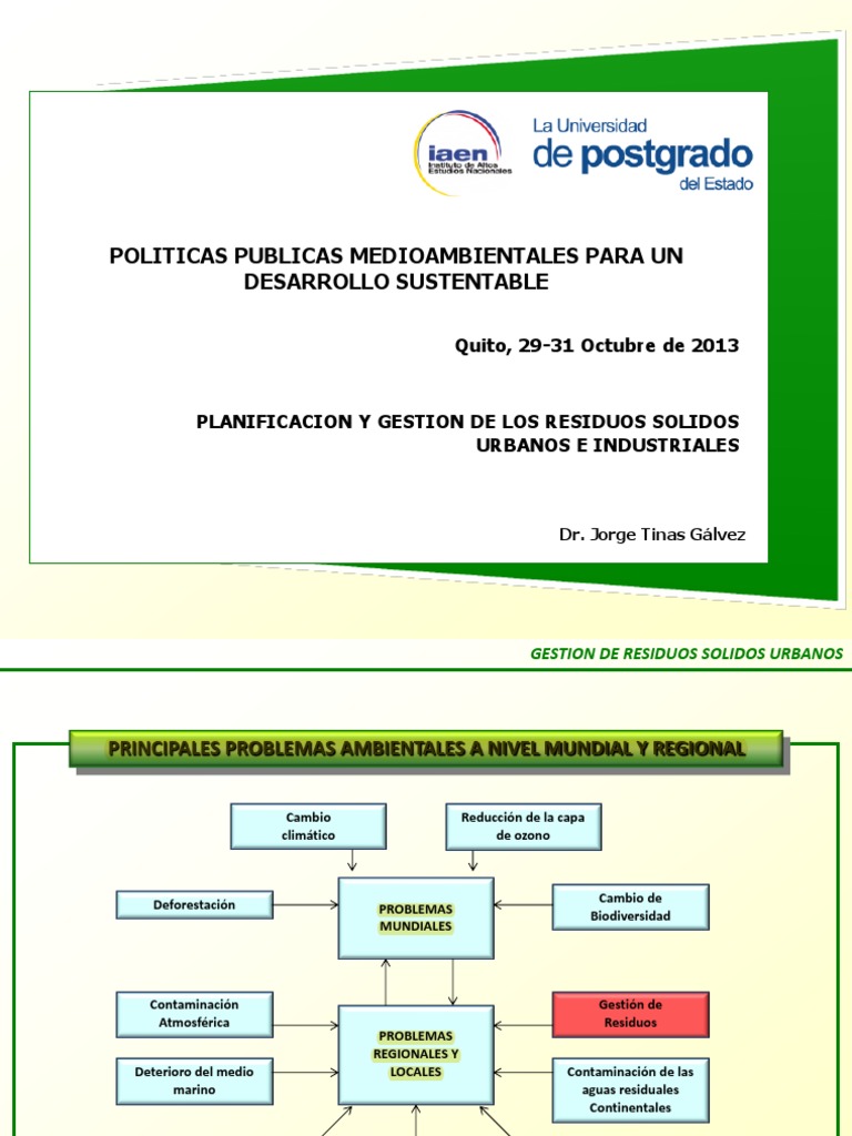Clase de Introducción | PDF | Vertedero | Gestión de residuos