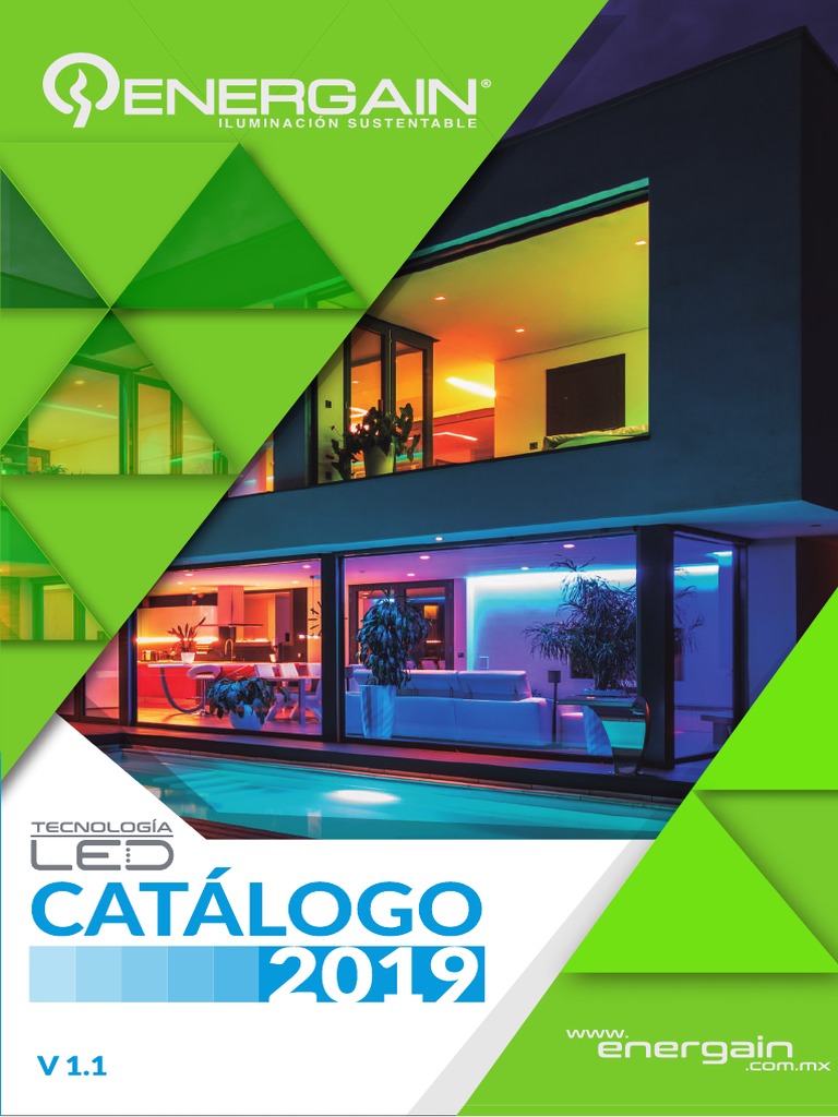 Catálogo Energain 2025: Iluminación Sustentable | PDF | Diodo emisor de ...