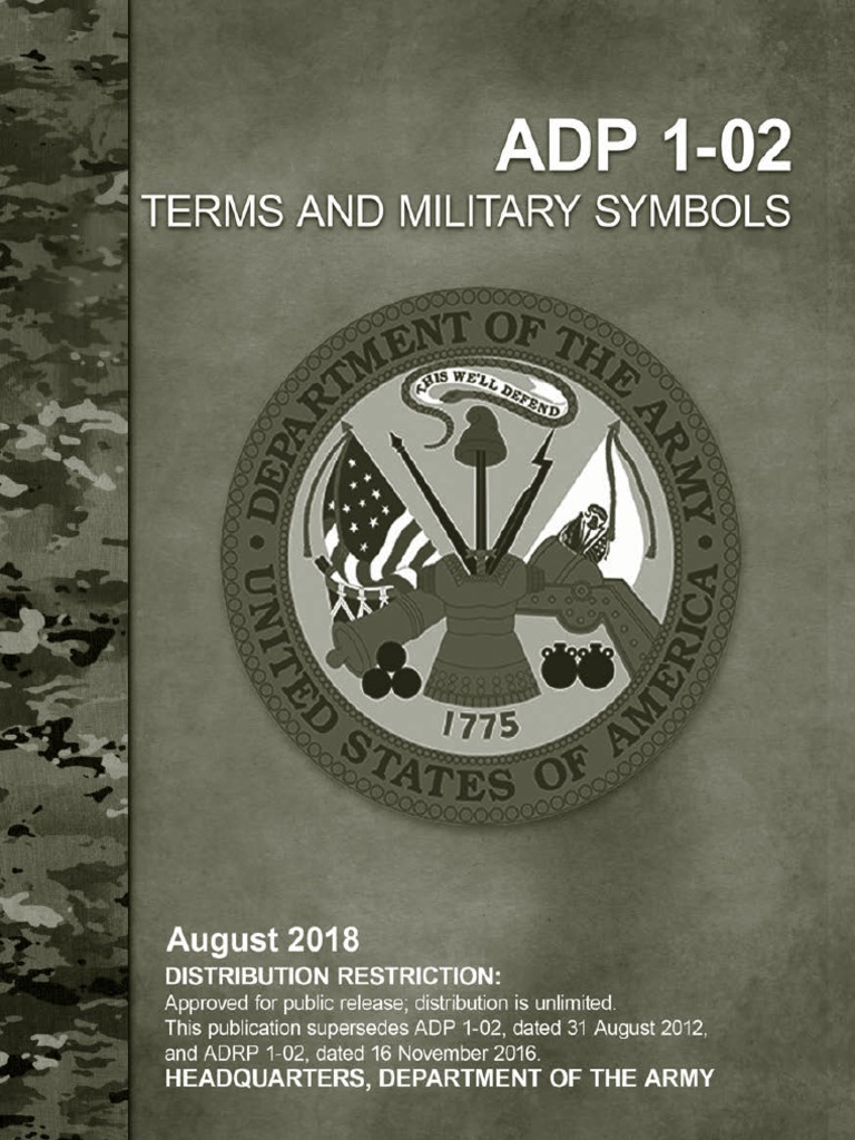 ADP 1-02 (Terms Military Symbols) August 2018 | PDF | United States ...