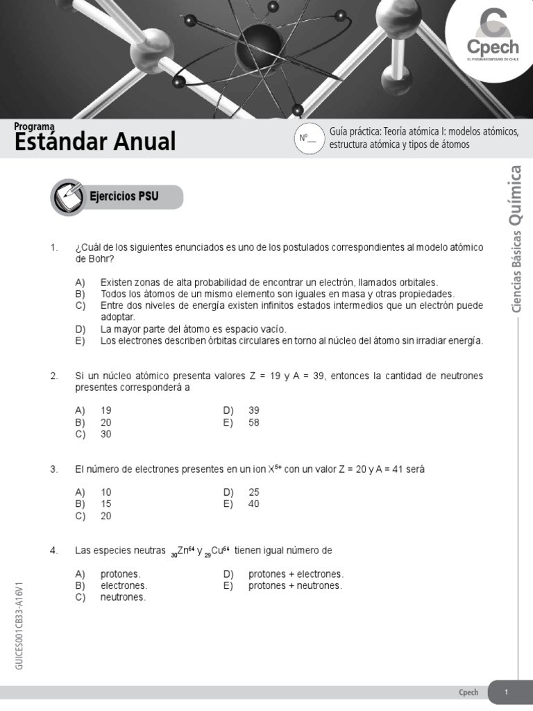 Modelos Atómicos y Teoría Atómica | PDF | Núcleo atómico | Átomos
