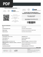 Ejemplo de Cedula de Identificacion Fiscal Cif 080522 | PDF | Impuesto ...