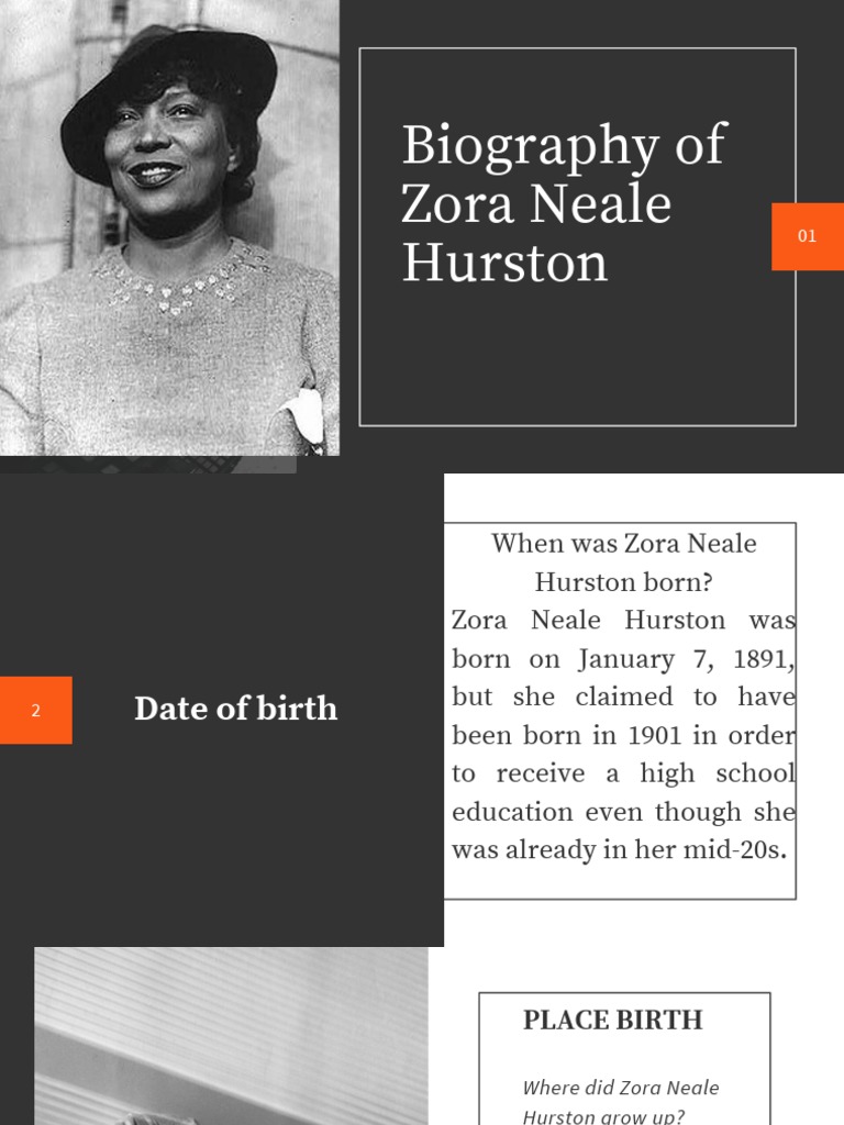 Biography of Zora Neale H | PDF
