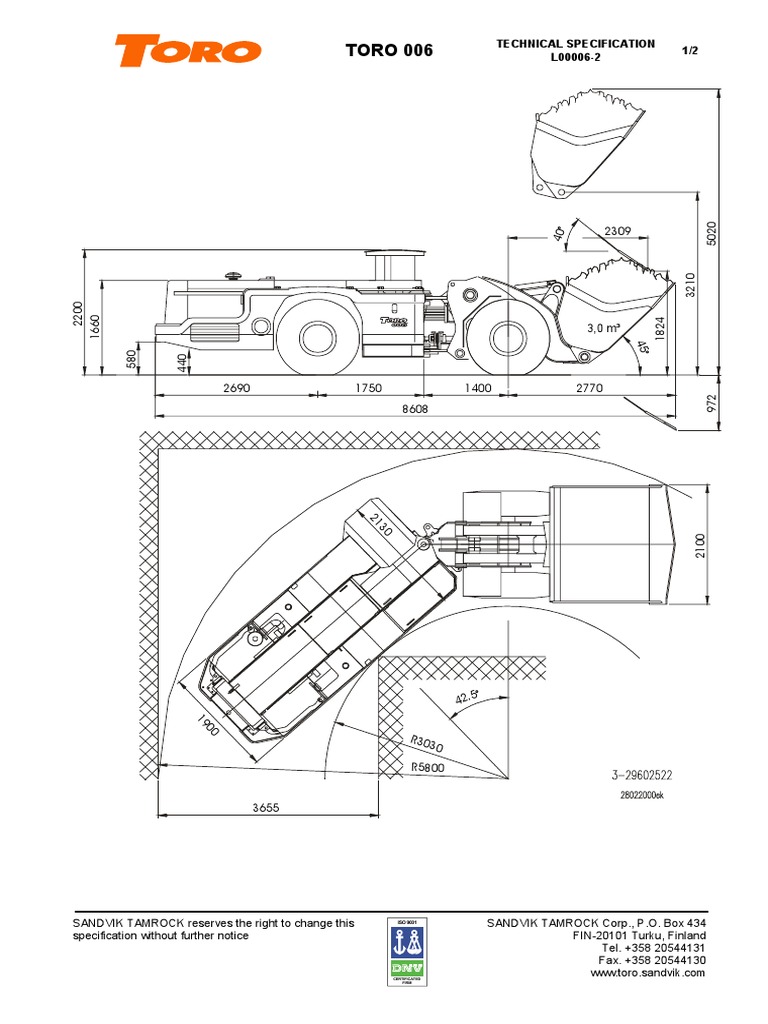Toro 006 | PDF | Engines | Diesel Engine