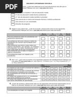 Cuestionario Apoderados Simce | PDF