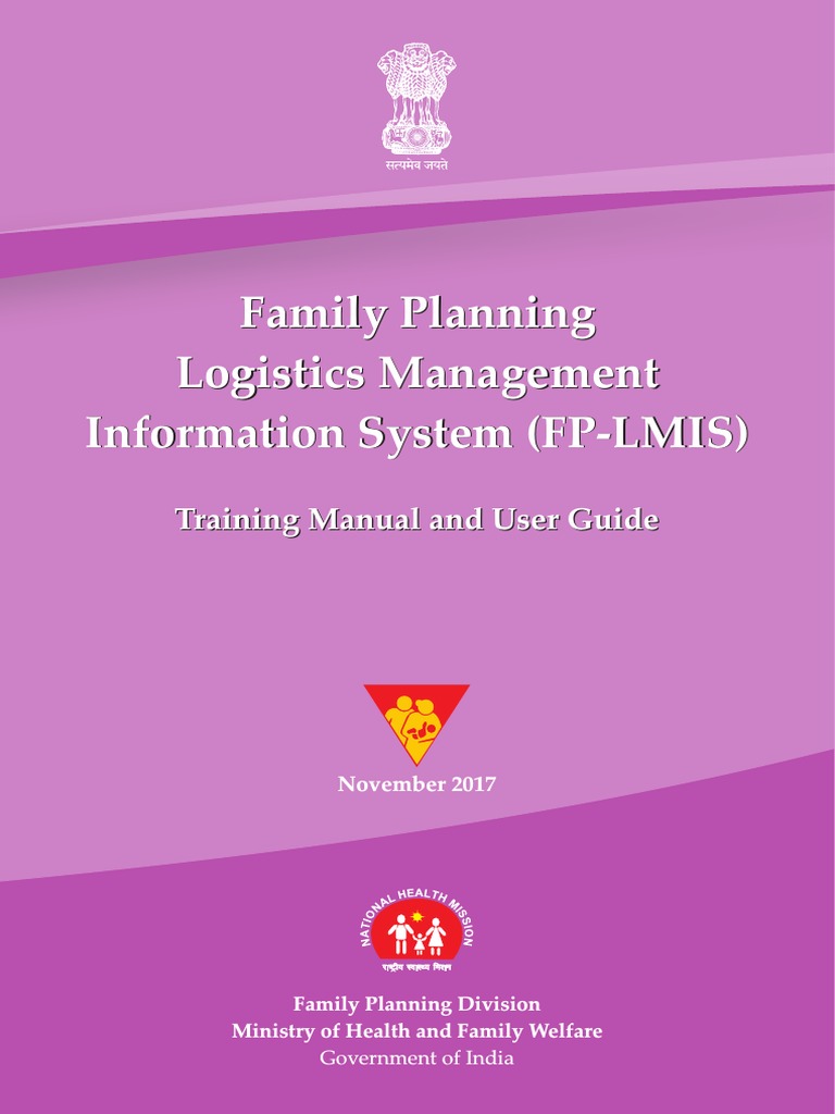 FP-LMIS Training Manual PDF | PDF | Logistics | Mobile App