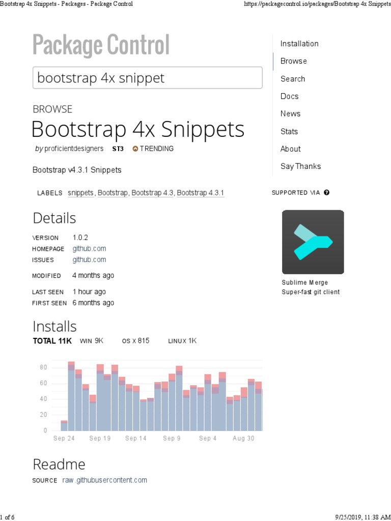 Bootstrap 4x Snippets | PDF | Cascading Style Sheets | Software Engineering