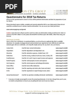 H&R Block Drop-Off Form | PDF