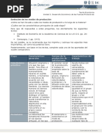 Cuadro Comparativo (Modos de Producción) | PDF | Capitalismo | Economias