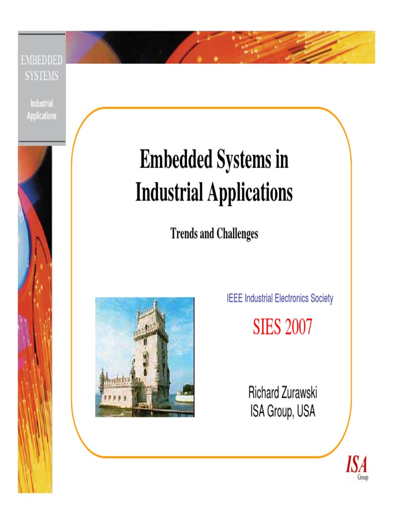 Embedded Systems in Industrial Automation | PDF | Internet Protocol ...